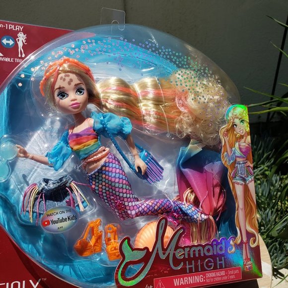 Finly | Toys | New 5 Mermaid High Finly Fashion Doll Water Pool Doll ...